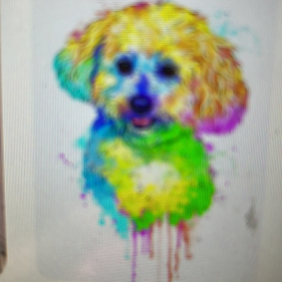 Dastash | Tops | Colorful English Bulldog Splatter Tshirt Dog Dogs ...